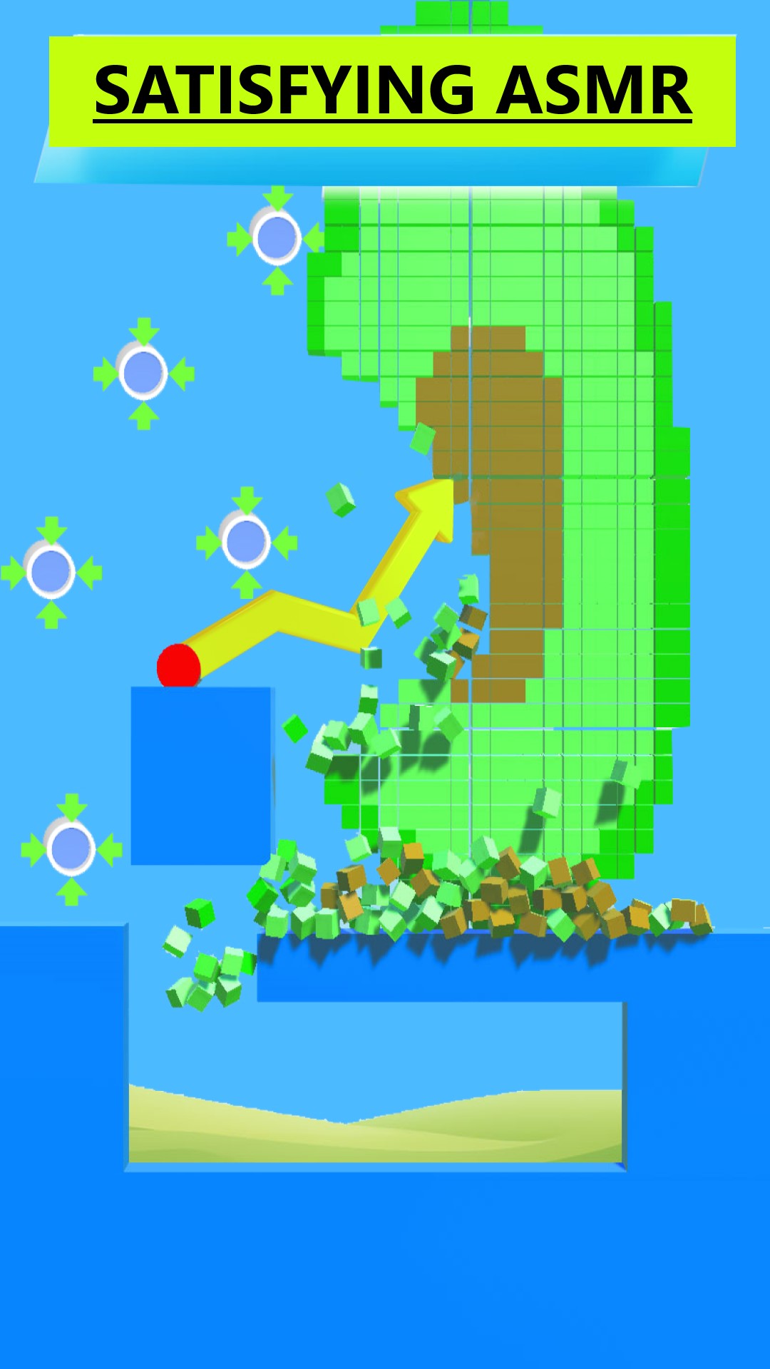 Pixel Destroyer & Crusher Game - Demolish The Pixels ASMR - Pixel Demolishing ASMR Game ...