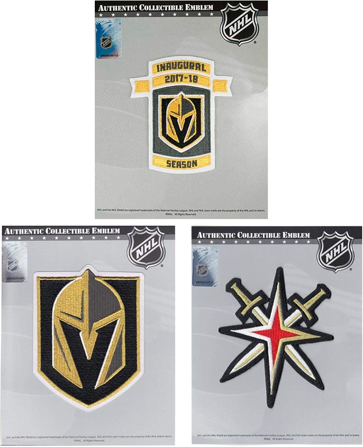 Buy National Emblem Vegas Golden Knights Inaugural Season, Primary Logo ...