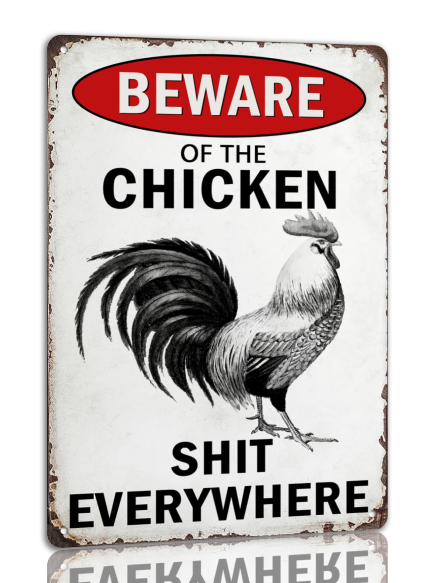 Chicken Shit Sign Chicken Poop GIFs | Tenor