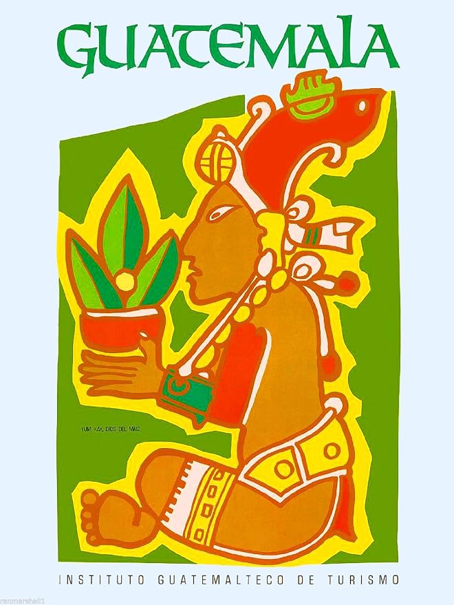 Amazon.com: Guatemala Central Latin America American Vintage Travel ...