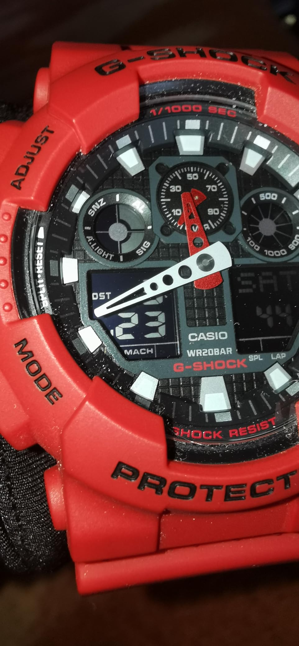 Casio G-SHOCK Homme Analogique-Digital Quartz Montre avec Bracelet en ...