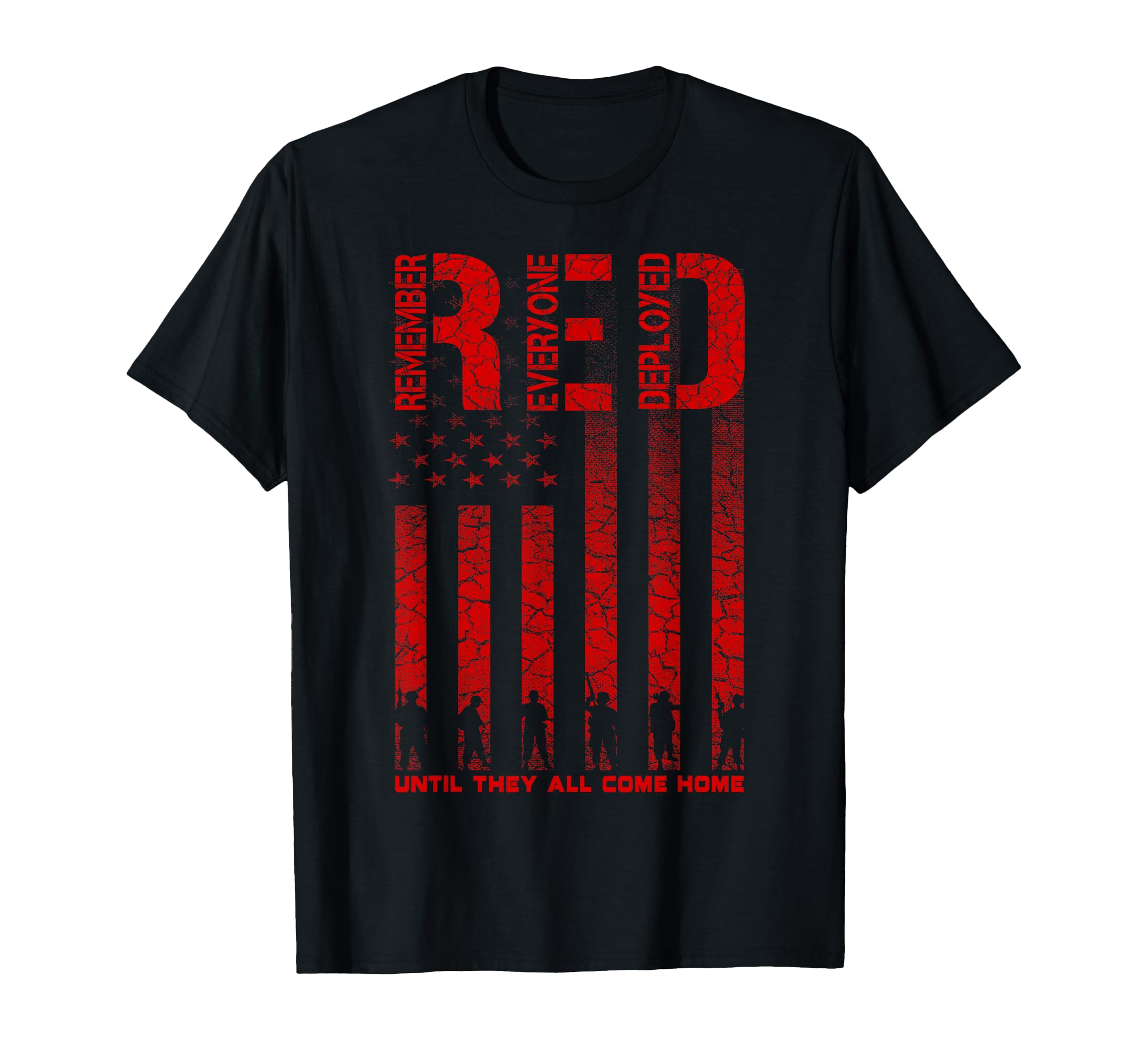 Amazon.com: Red Friday Military Veteran Shirt T-Shirt : Clothing, Shoes ...