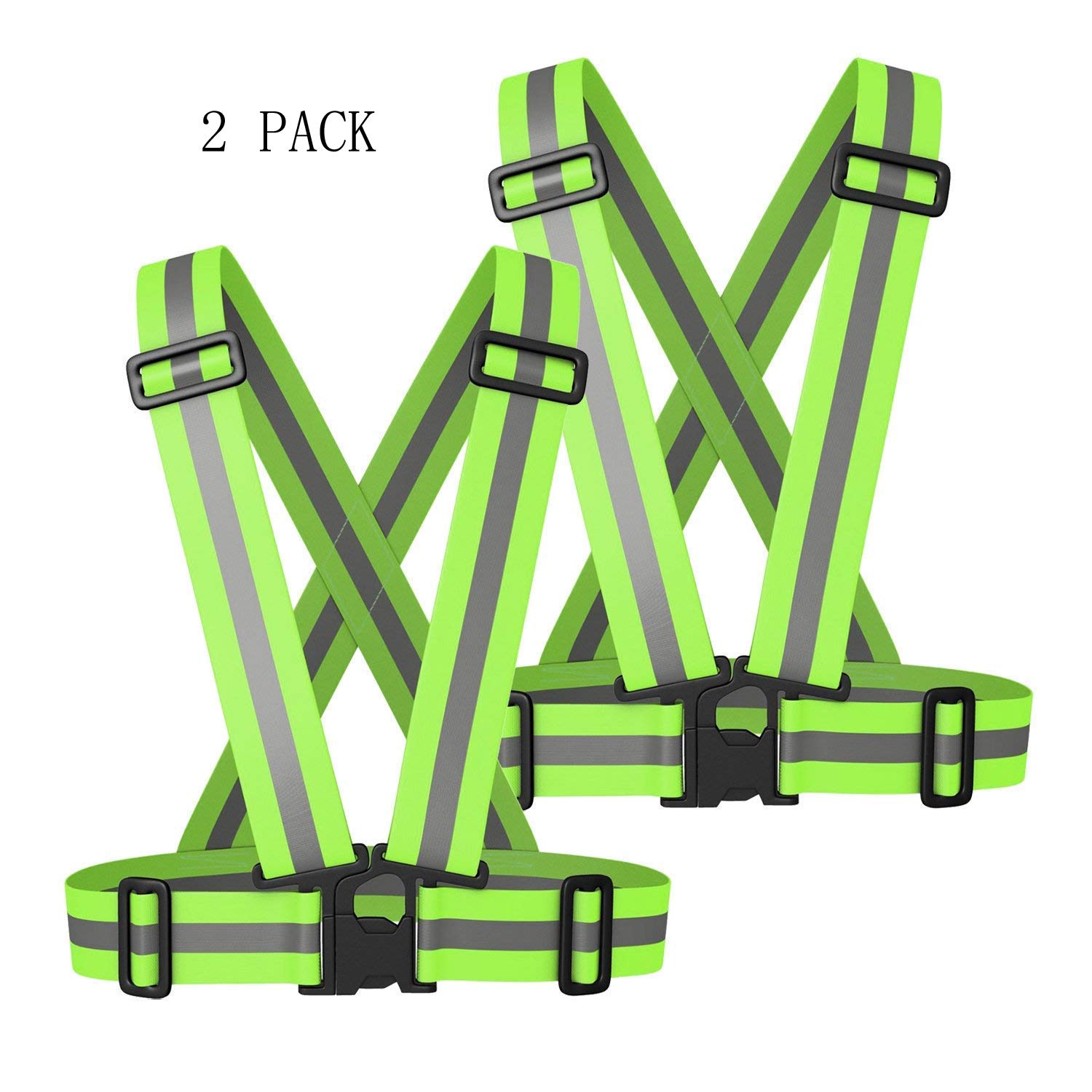 Buy af-tigonhw Reflective Vest, Elastic and Adjustable Reflective Gear ...