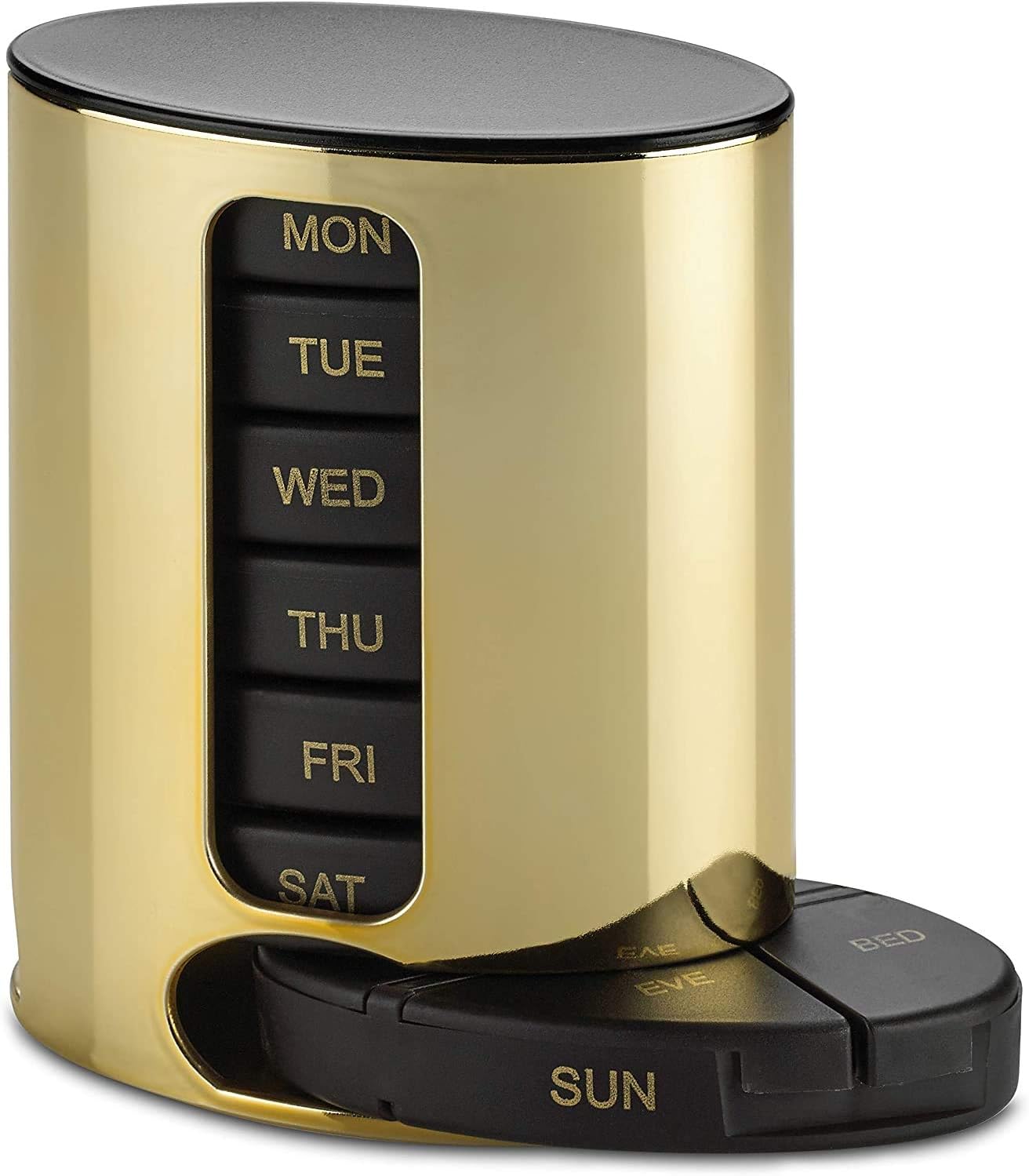 Amazon.com: Daily Pill Organizer - (4 Times a Day) Stackable Medication ...