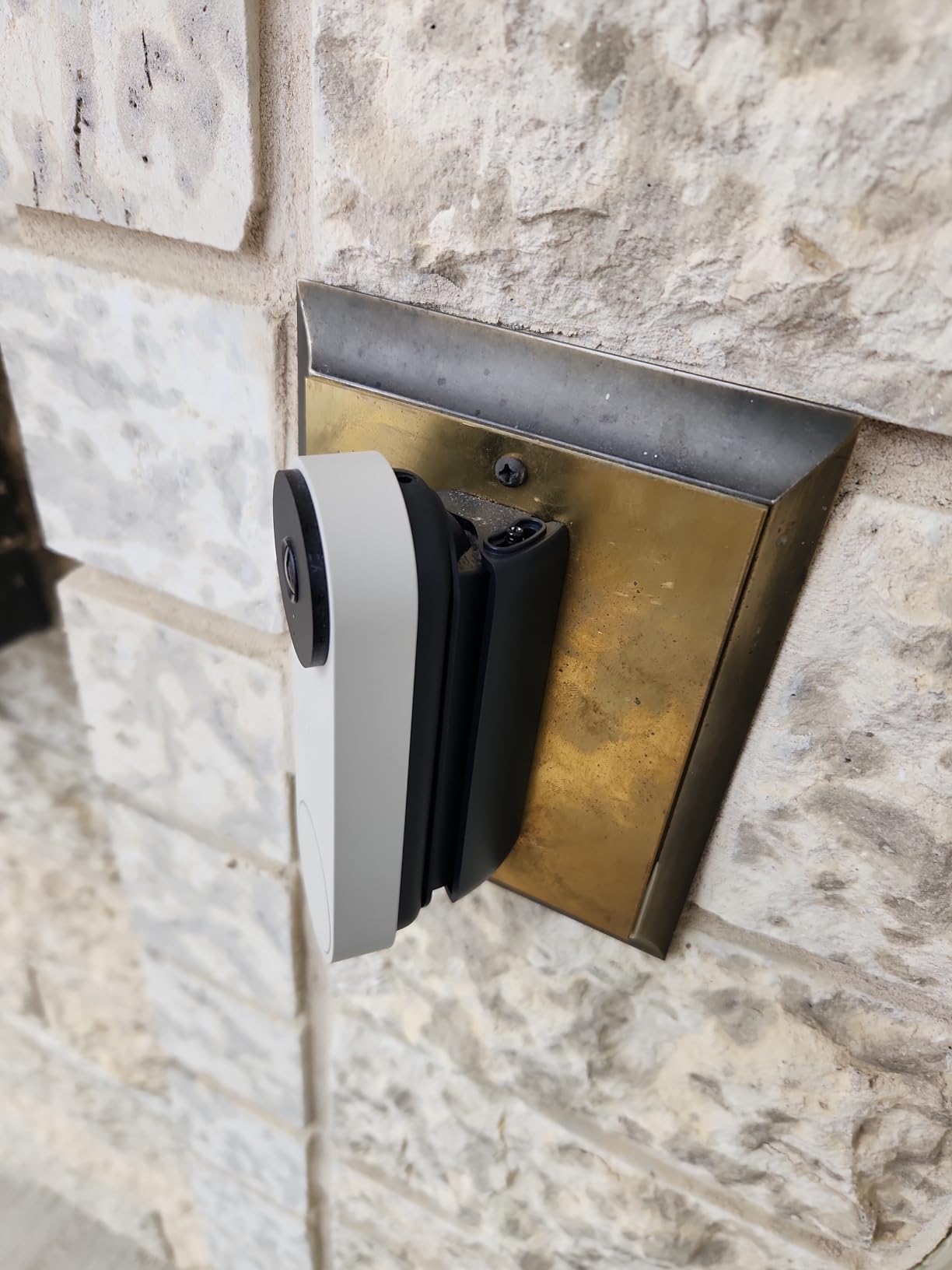 Wasserstein Horizontal Adjustable Mount for Google Nest Doorbell (Wired ...