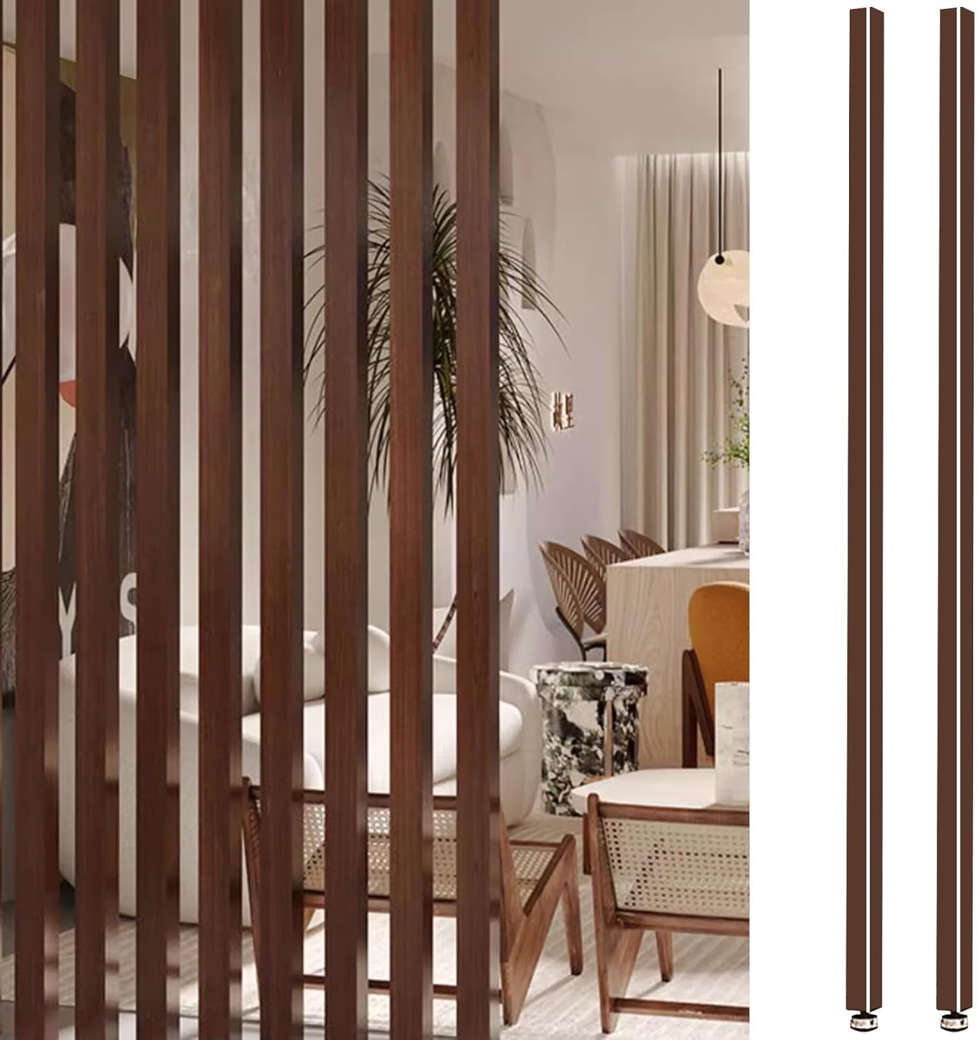 Amazon.com - 2 Pcs Indoor Decorative Wall Divider for Room Separation ...