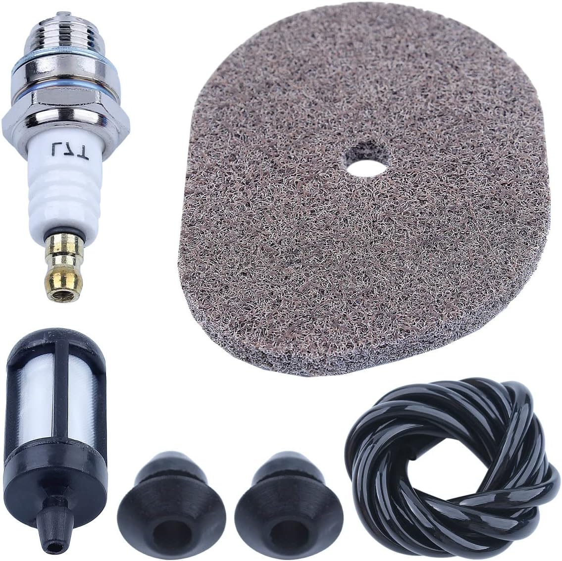 Amazon.com: Mtanlo 4144-124-2800, Air Filter Kit, For Stihl FS40 FS 40C ...