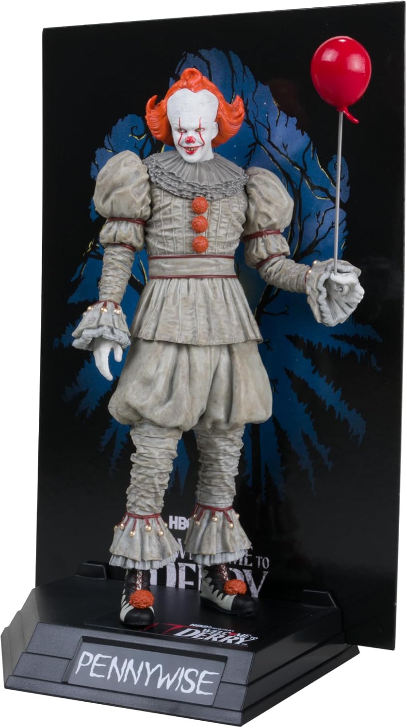 Amazon.com: McFarlane Toys- Pennywise (Welcome to Derry) 6in Posed ...