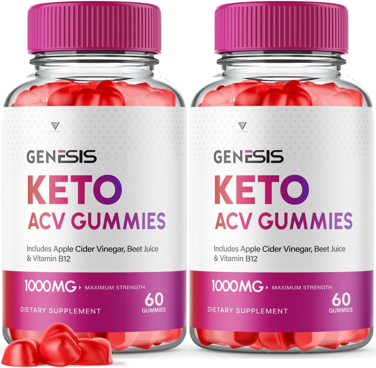 Amazon.com: (2 Pack) Keto Genesis Keto ACV Gummies Advanced Weight Loss ...