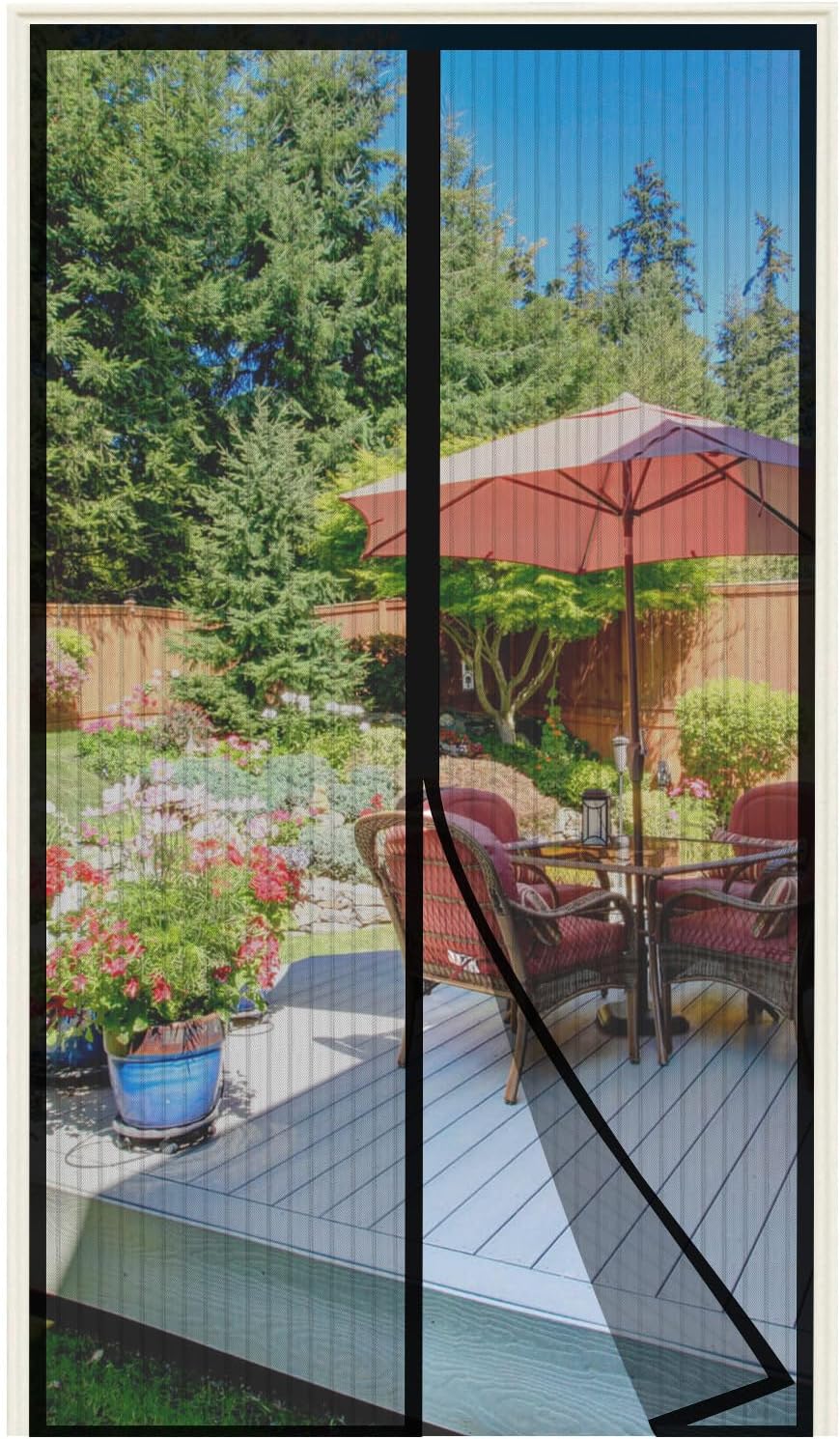 GRIFEMA GH2001-9 Magnetic Fly Curtain 90x210cm Magnetic Door Screen ...