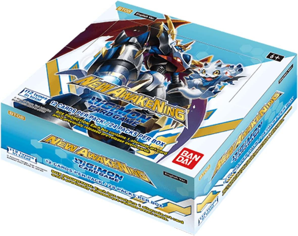 Amazon.com: BANDAI Digimon Card Game Box BT08 New Hero : Toys & Games