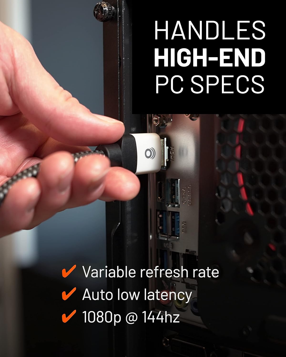 ECHOGEAR Cable HDMI de ultra alta velocidad cable certificado de 2 pies ...