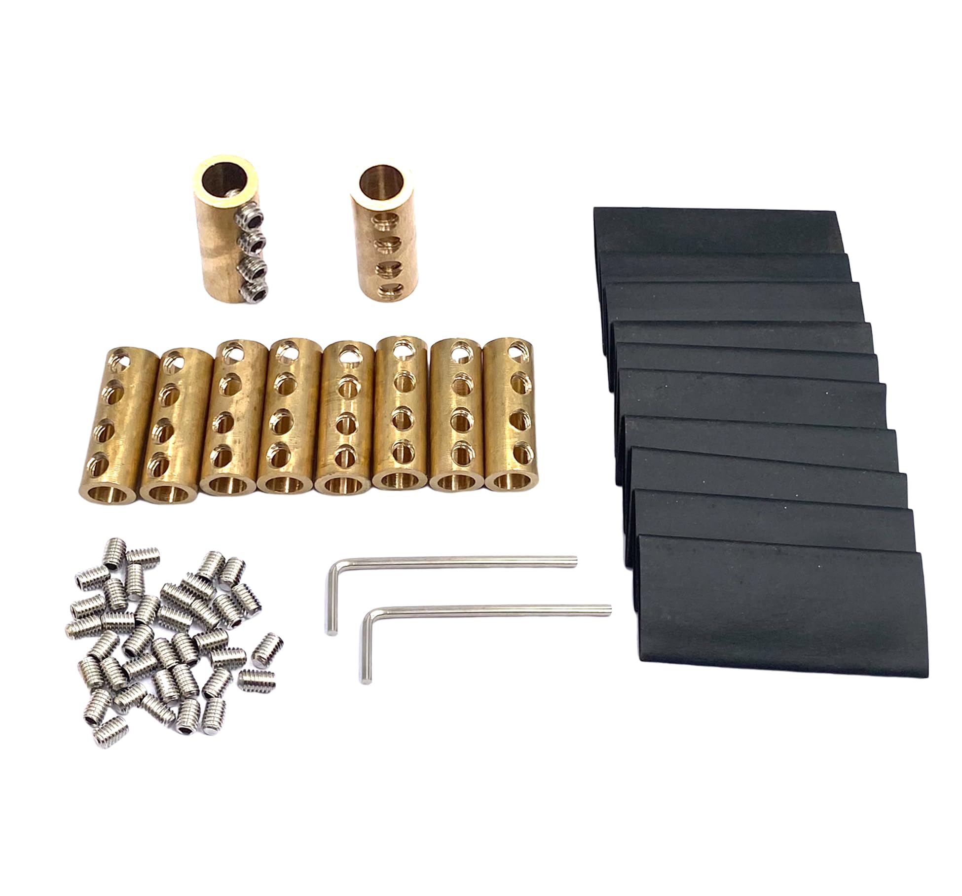 Snapklik.com : 10Pcs 6 Gauge Wire Connectors,Copper 80A 6 AWG Butt ...
