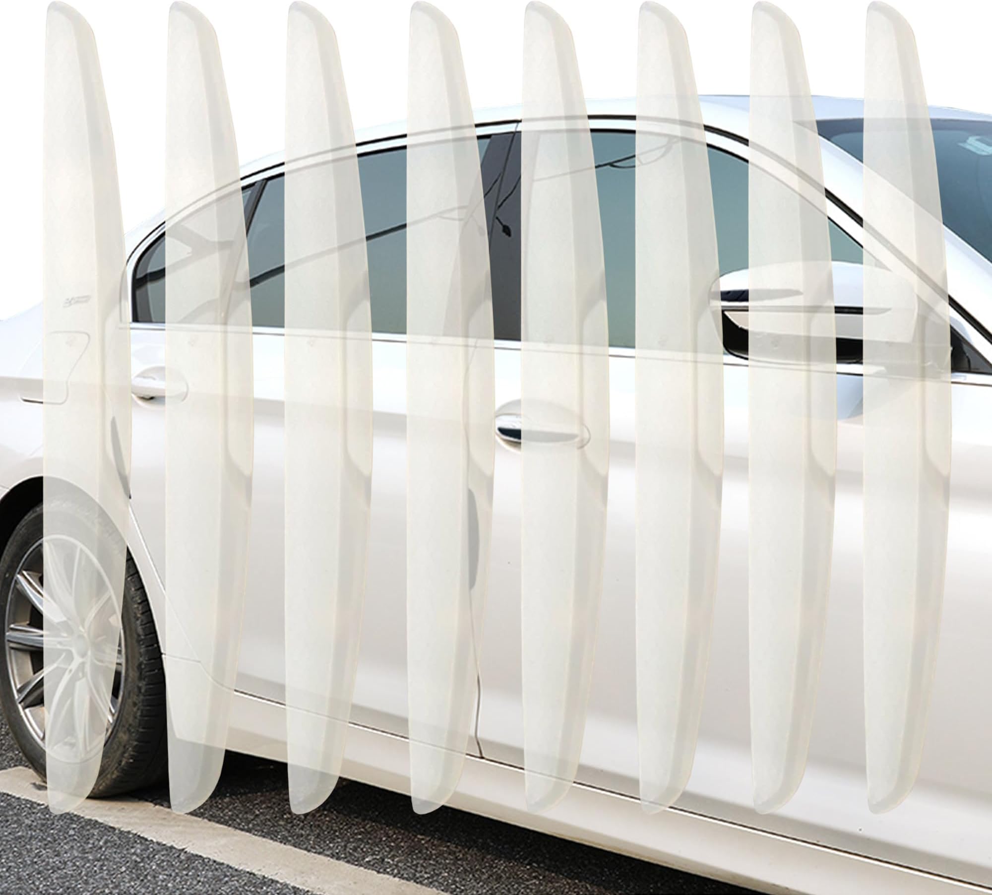 Amazon.com: Dickno Car Door Anti-Collision Strips, Anti-Scratch Door ...