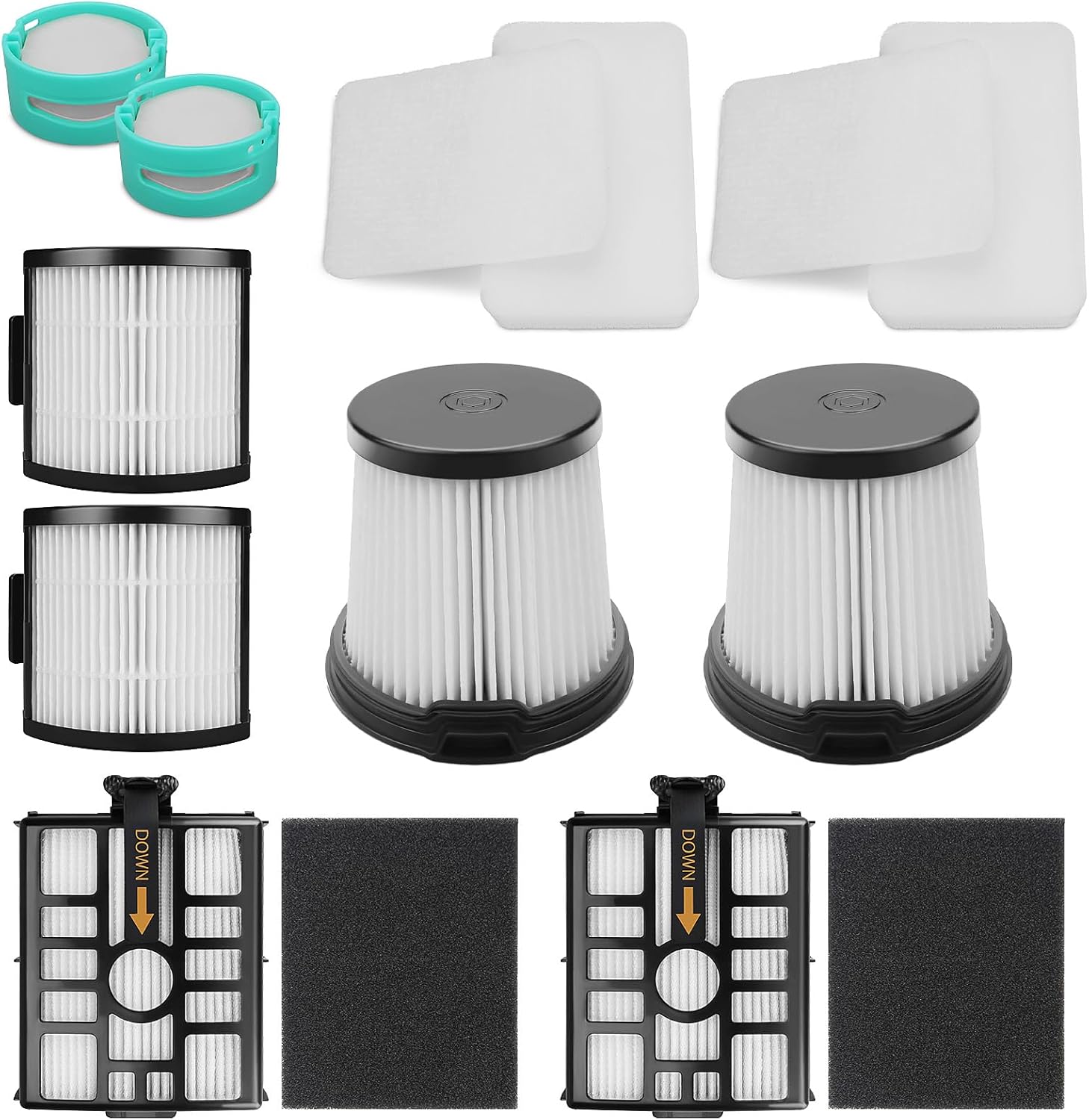 Amazon.com: IW3511 IW1111 HEPA Filters Replacement Parts For Shark ...