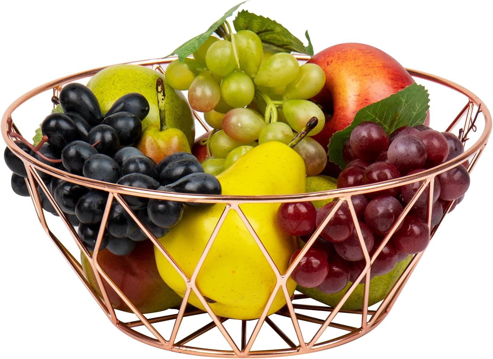 Amazon.com: Maison Sucasa Fruit Basket, Fruit Bowl, Metal Wire, Fruit ...