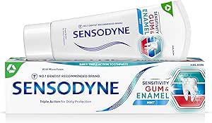 Sensodyne Toothpaste Sensitivity Gum & Enamel, Sensitive Toothpaste for ...