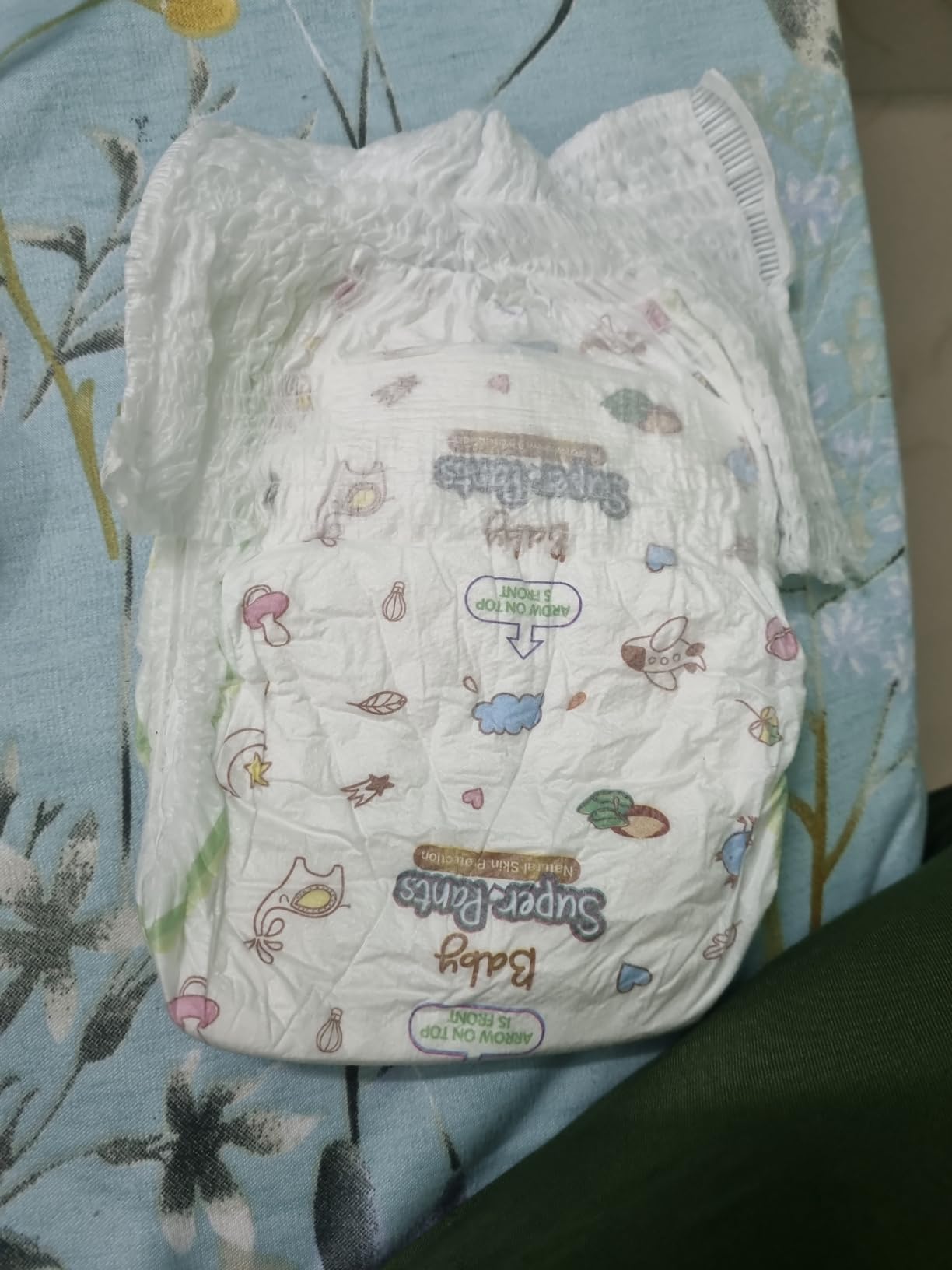 Dabur Baby Super Pants - XL (24 Pieces) | 12-18 kg | Baby Wipes Infused ...