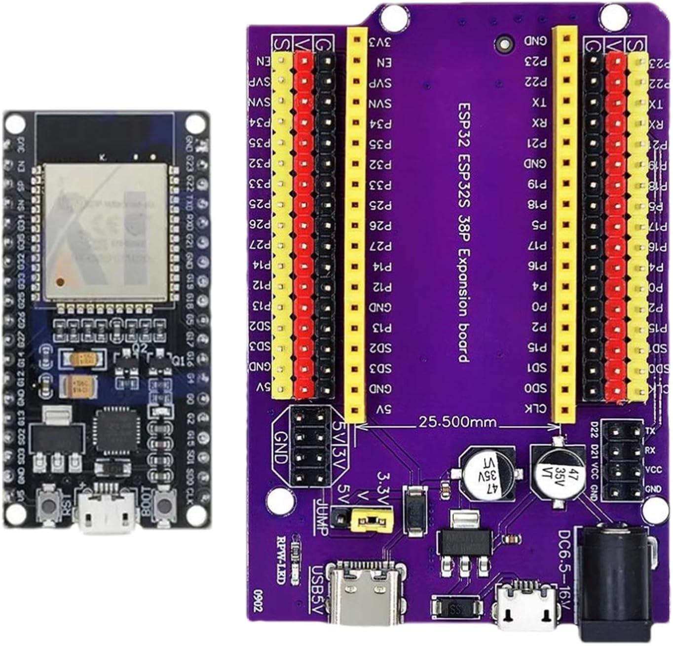 Development Board | Microcontroller Development Board | Esp32 ...