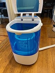 Amazon.com: COSTWAY Portable Mini Washing Machine with Spin Dryer ...