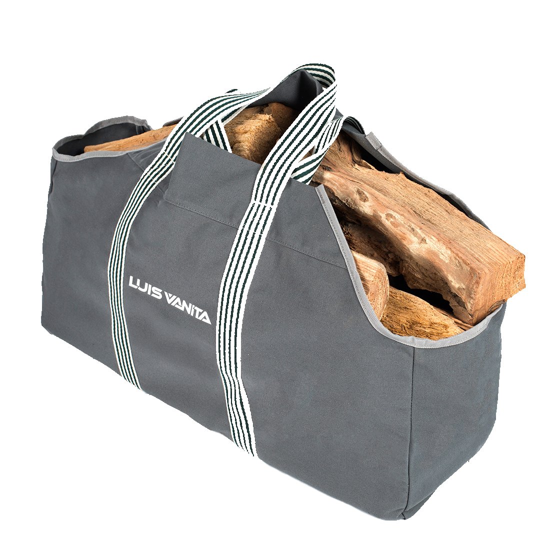 Amazon.com: Luisvanita Ultimate Firewood Log Carrier - Black - Heavy ...