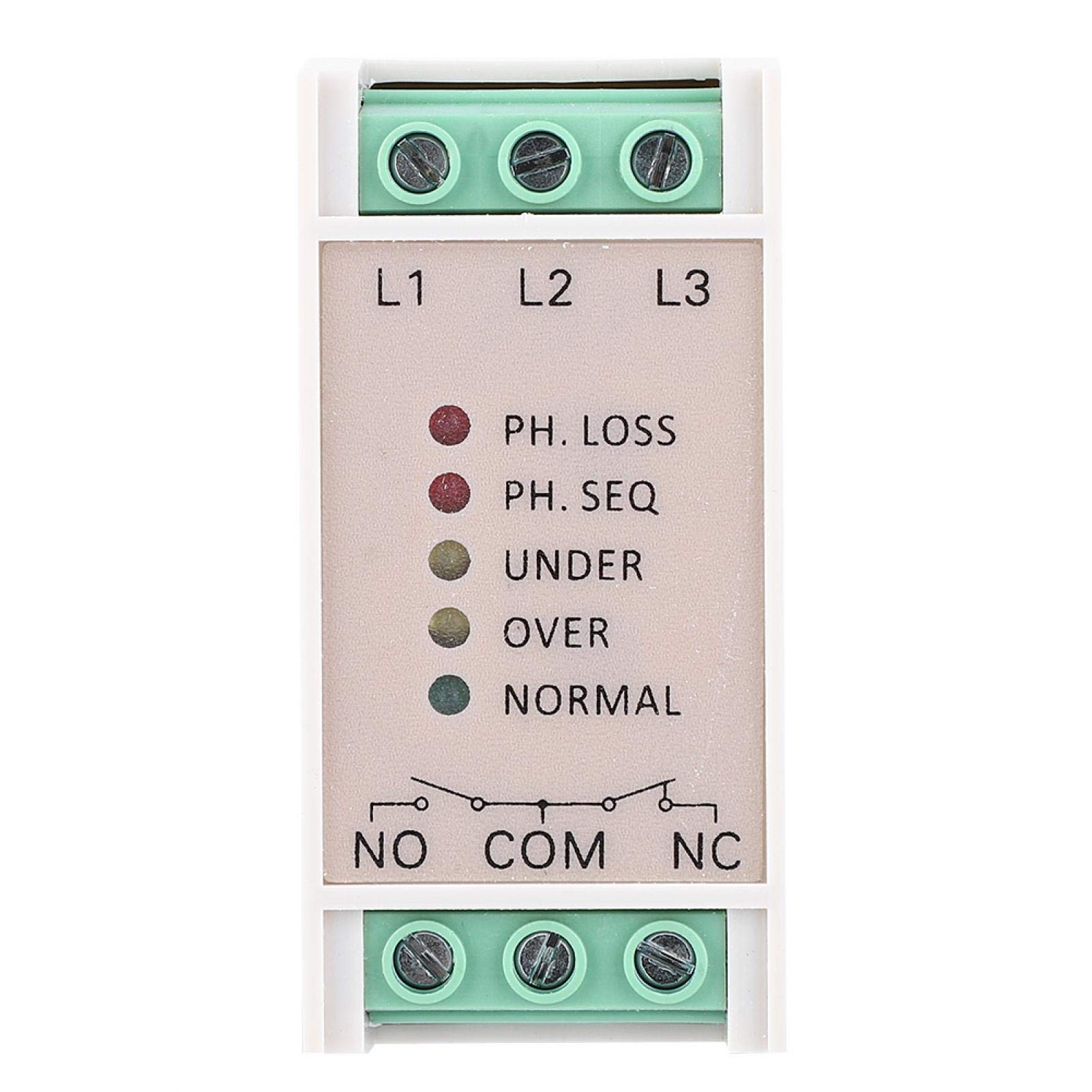 Buy 3 Phase Power Supply Monitor Relay, Voltage/Current Protector ...