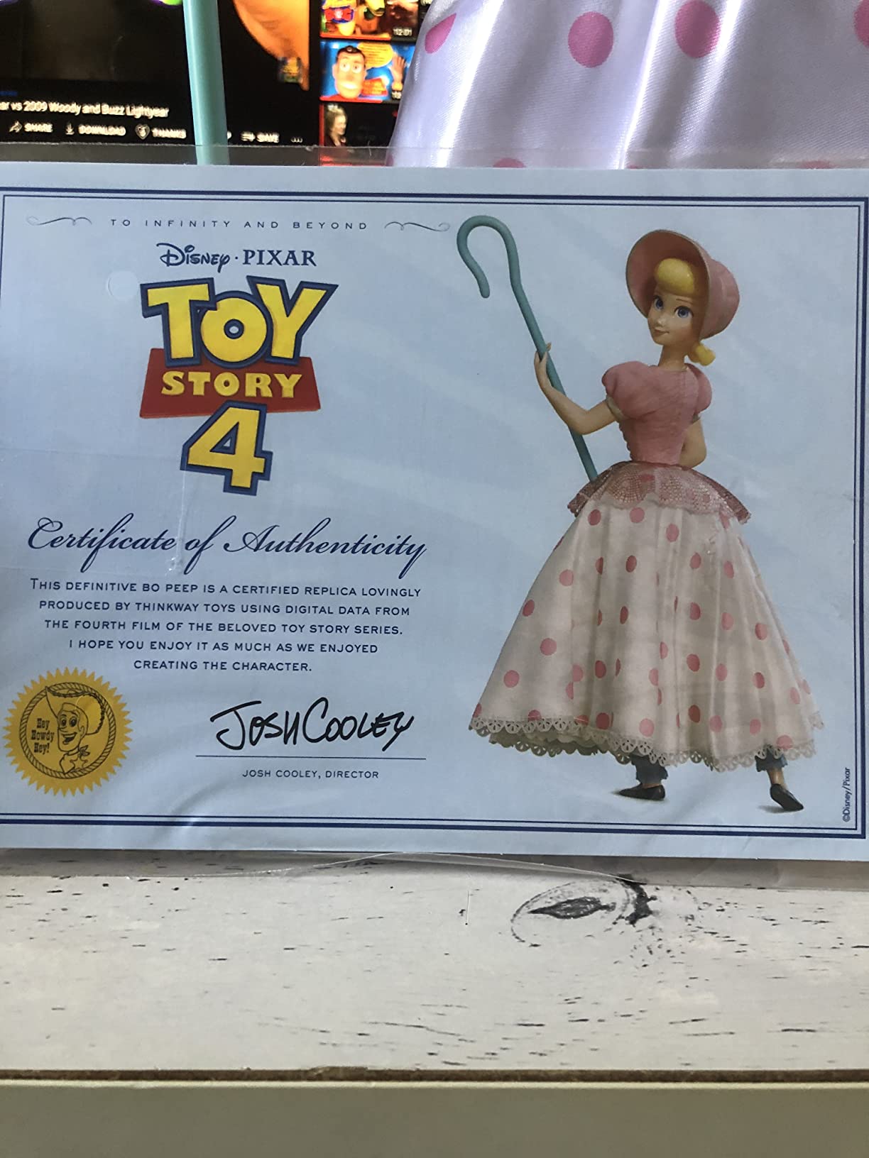 Disney Toy Story 4 - Signature Collection - Bo Peep and Sheep Figurine ...