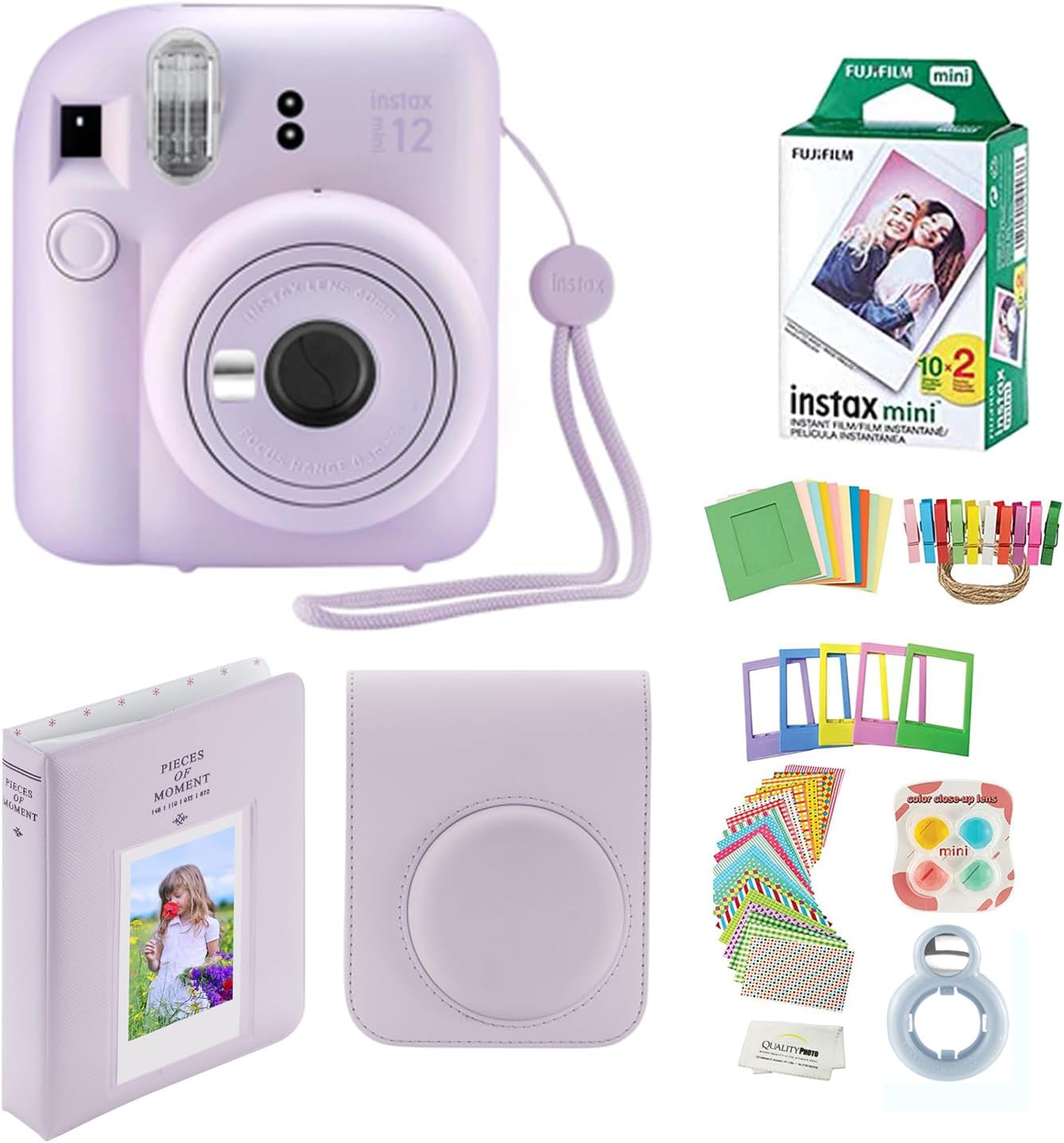 Amazon.com : Fujifilm Instax Mini 12 Instant Camera with Case, 20 ...