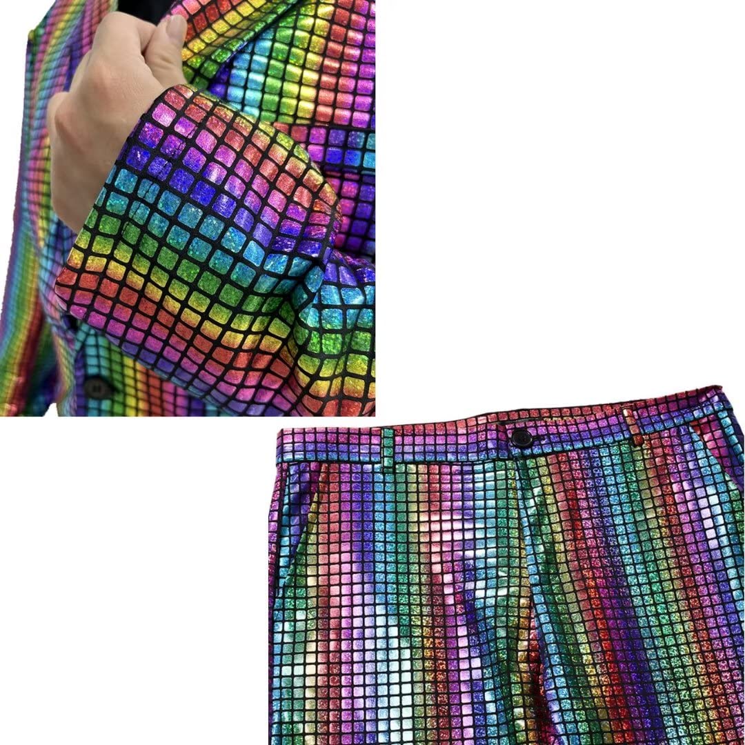 Snapklik.com : Guangmu Disco Costume Men 70s Costume Men Suit Mens ...