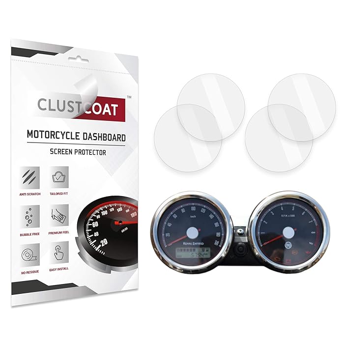 Buy CLUSTCOAT Ultra Clear Motorcycle Dashboard Instrument Cluster ...