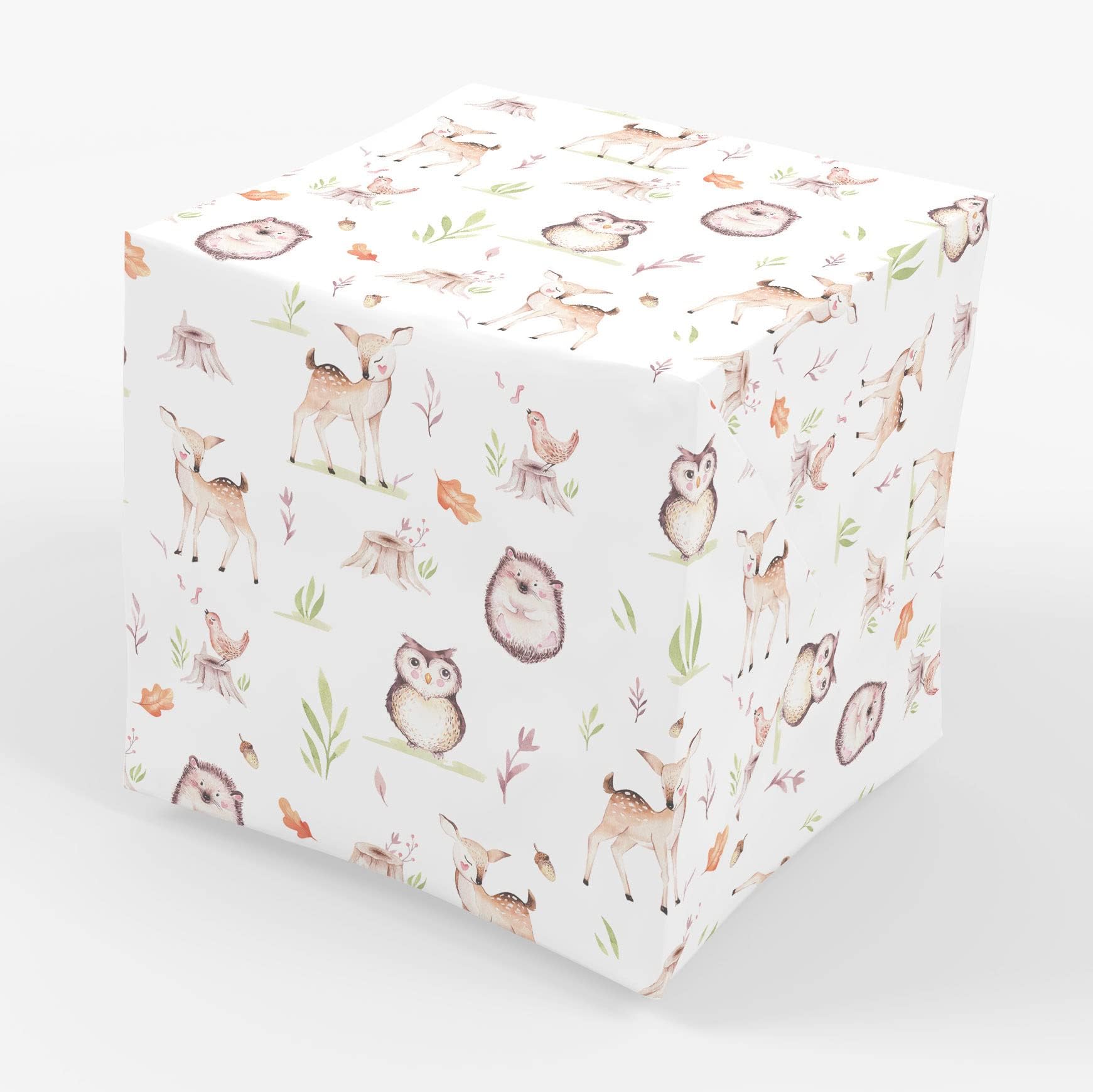 Amazon.com: American Greetings 175 sq. ft. Reversible Wrapping Paper ...