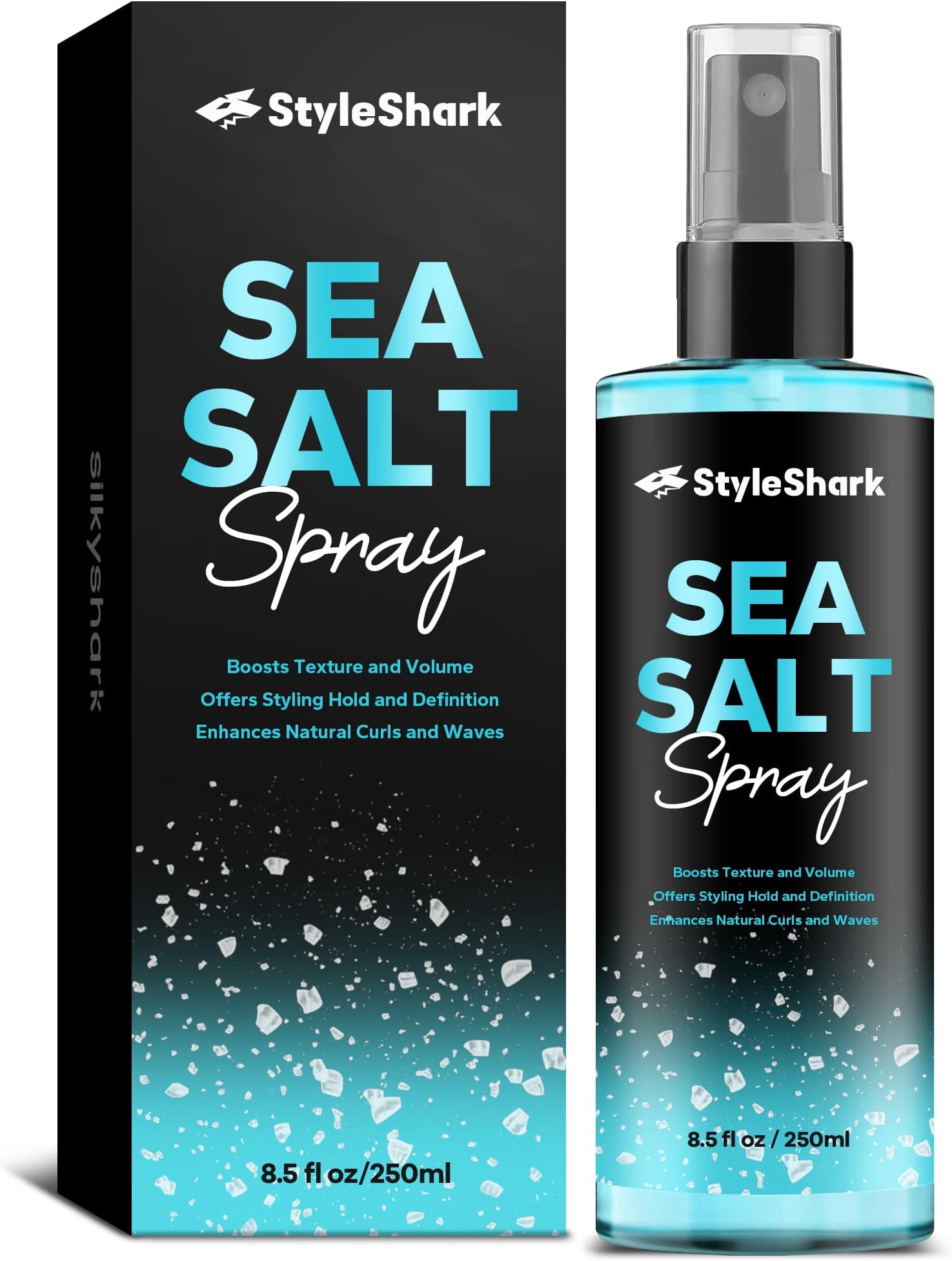 Amazon.com: Based Bodyworks Sea Salt Spray, Natural Finish Sea Salt Spray for Hair, Volumizes ...