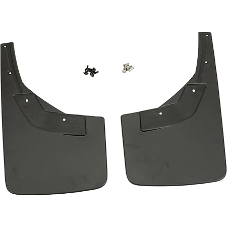 Amazon.com: GM Accessories 22894865 Rear Flat Splash Guards in Black ...