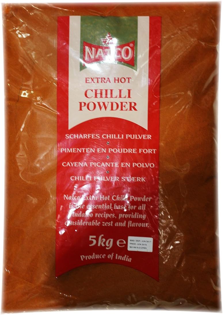 Natco Chilli Powder Ex-Hot 5KG : Amazon.co.uk: Grocery