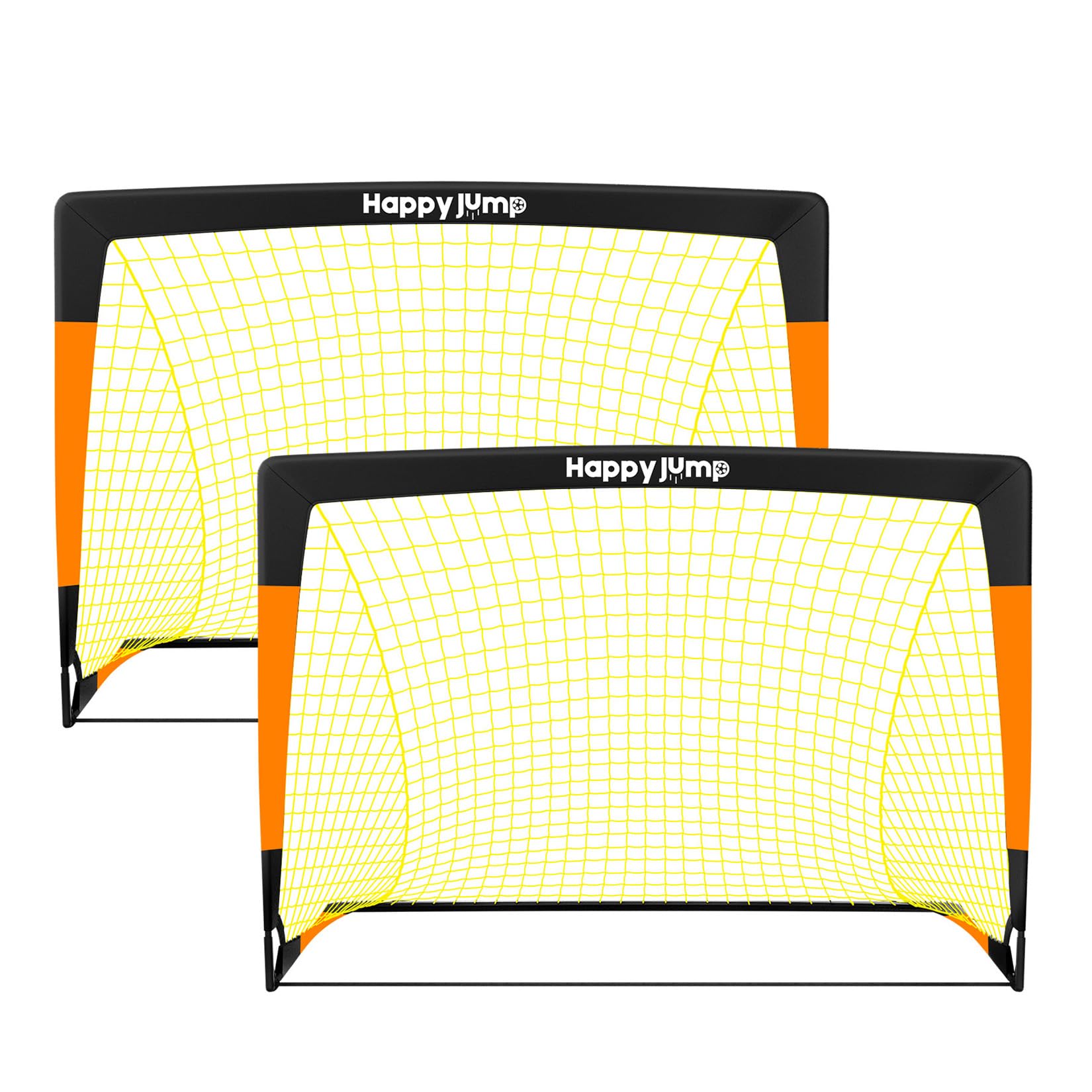 Snapklik.com : Happy Jump Soccer Goal Soccer Net For Kids Backyard 3x22 FT