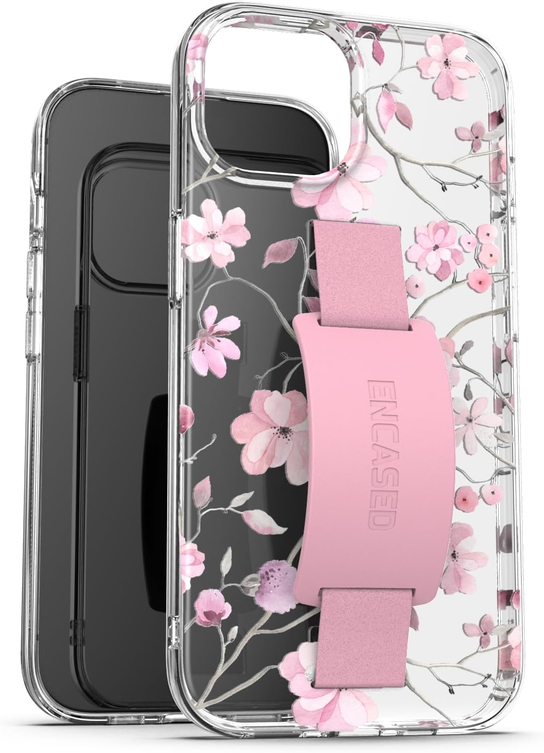 Amazon.com: Design Skin Leather Case Stretchy Hand Grip Bending Strap ...
