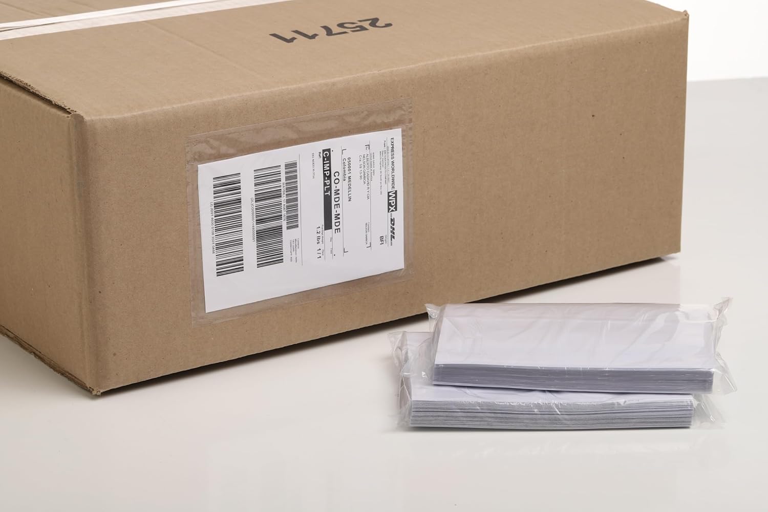 Amazon.com : US PACK SMART 200 Units, 7.5"x5.5" Clear Packing List ...