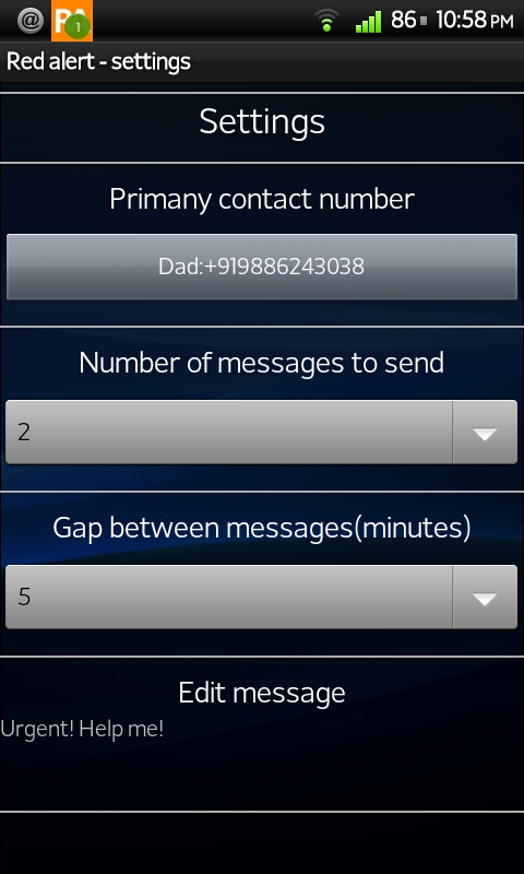 Red alert - App on Amazon Appstore