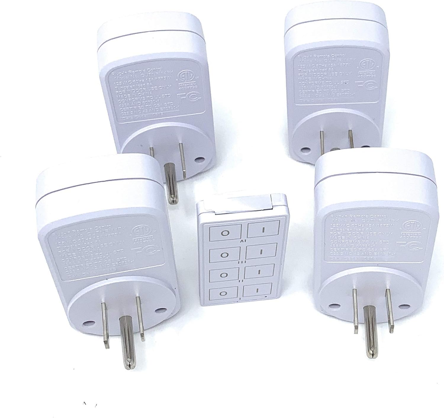 Prime 4 Indoor Remote Controlled Outlets User Manual