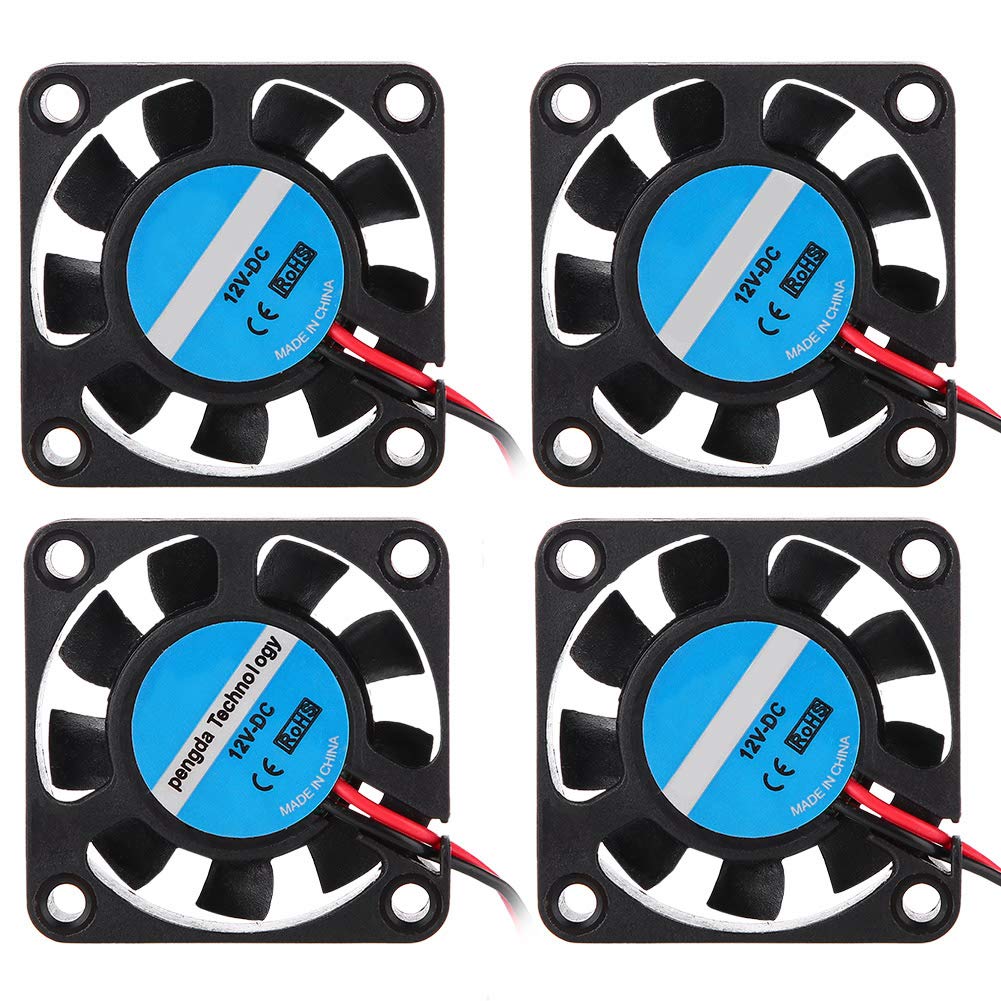 Cooling Fan for 3D printer, ASHATA 40mm x 40mm x 10mm 3D Cooling Fan ...