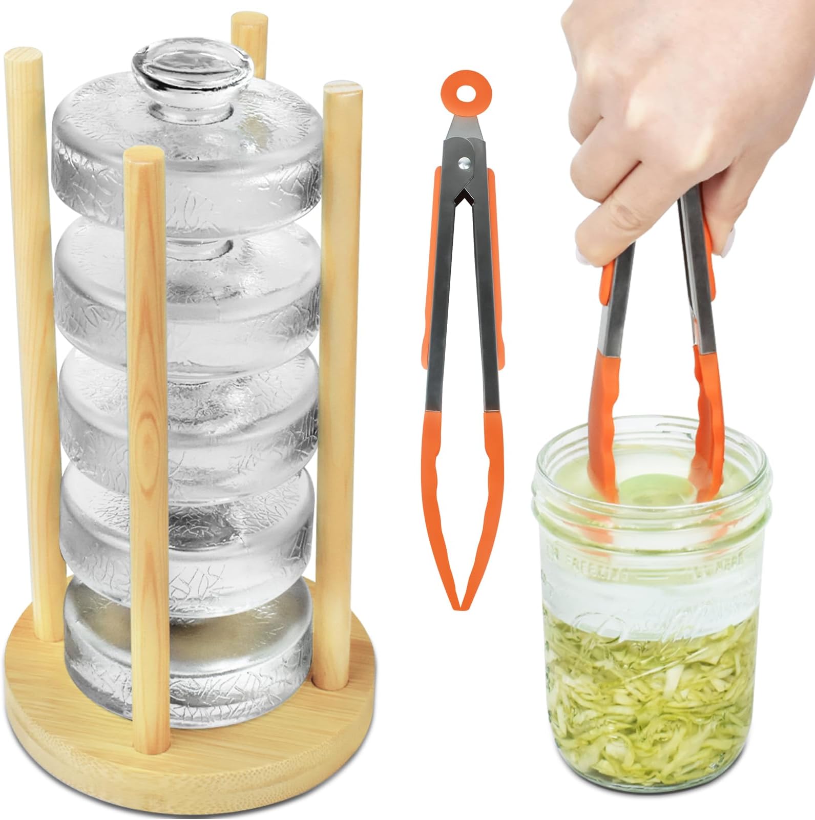 Amazon.com: BSTKEY 9Pack Fermentation Weights, Glass Weights with Easy ...
