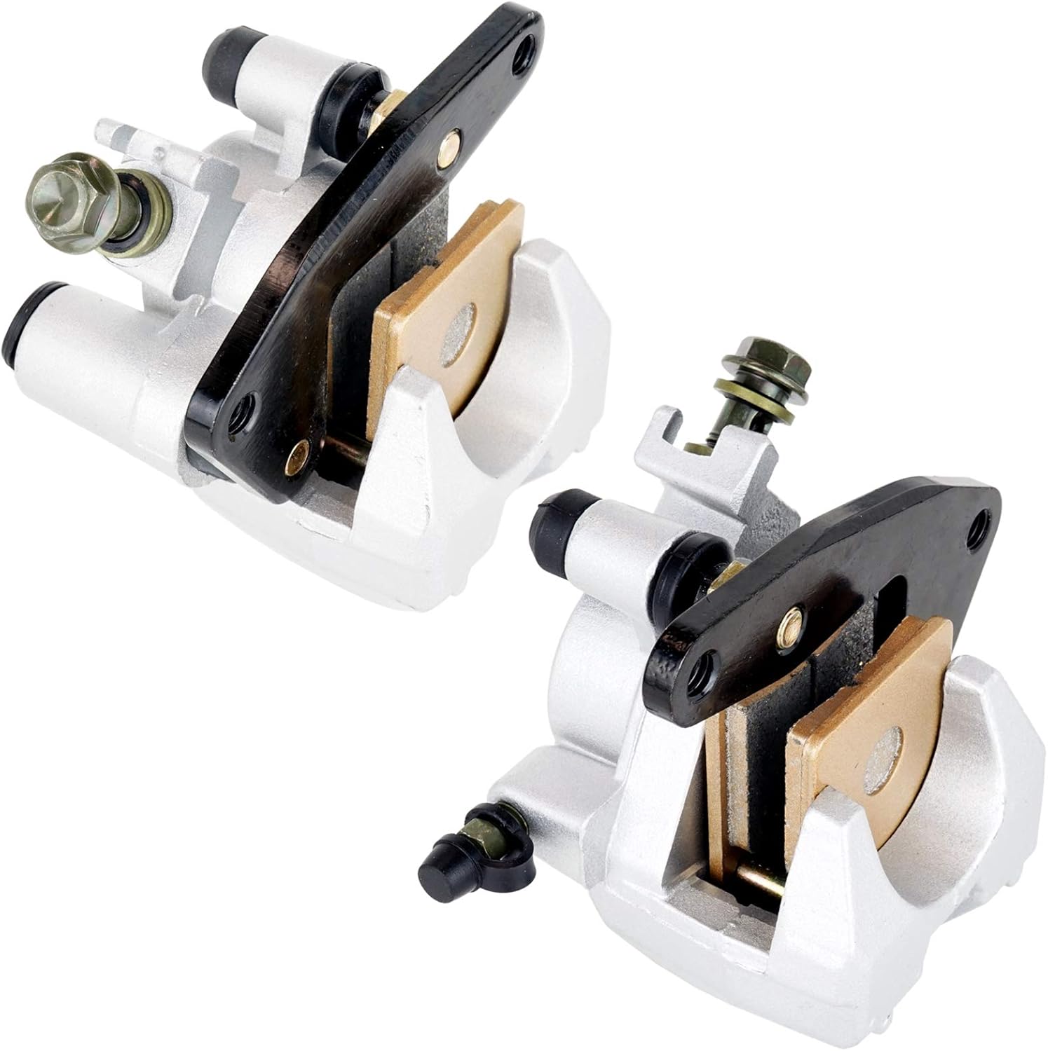 Amazon.com: Caltric Front Left Right Brake Caliper with Pads Compatible ...