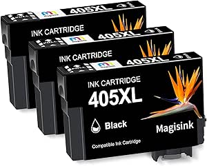 Magisink 405XL Ink Cartridges Multipack (3-Pack) Compatible with Epson ...