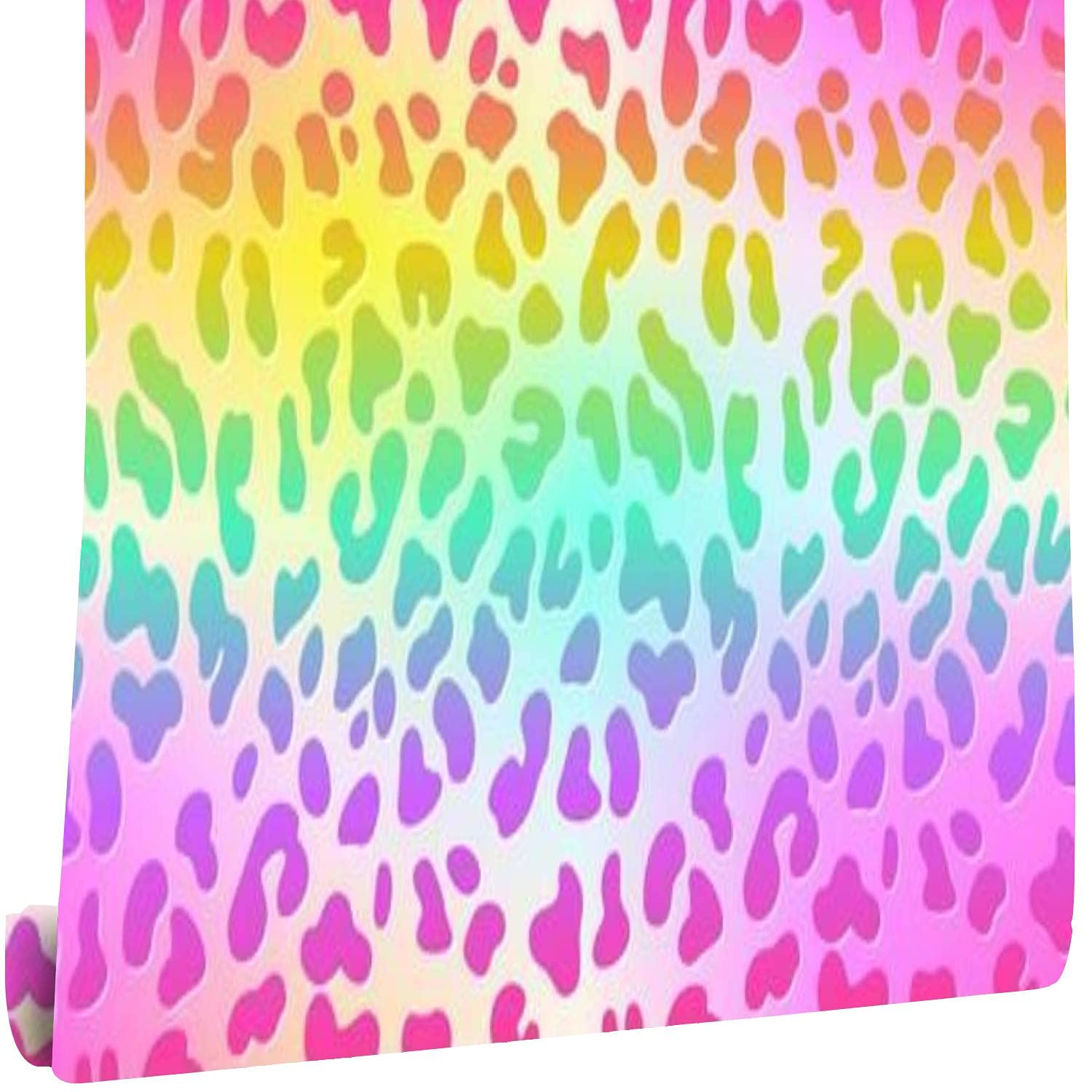 Rainbow Cheetah Print Wallpaper