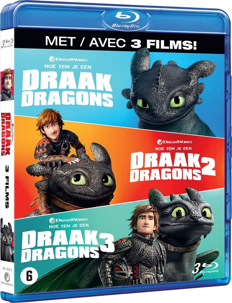 Dragon - Coffret Integrale 3 Films [Blu Ray] [Blu-ray]: Amazon.es ...