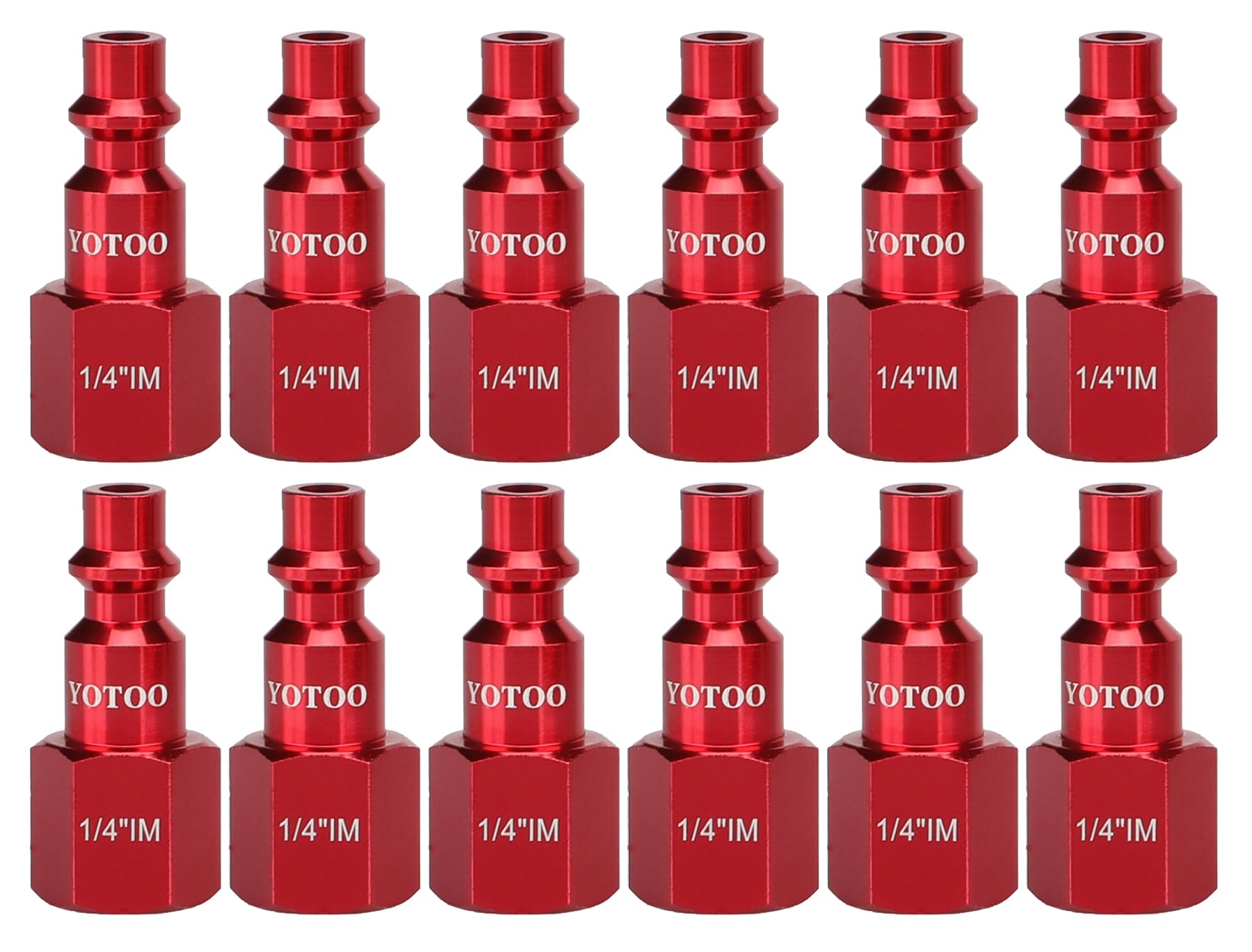 Snapklik.com : YOTOO 12 Piece Industrial I/M Type Air Plug Set