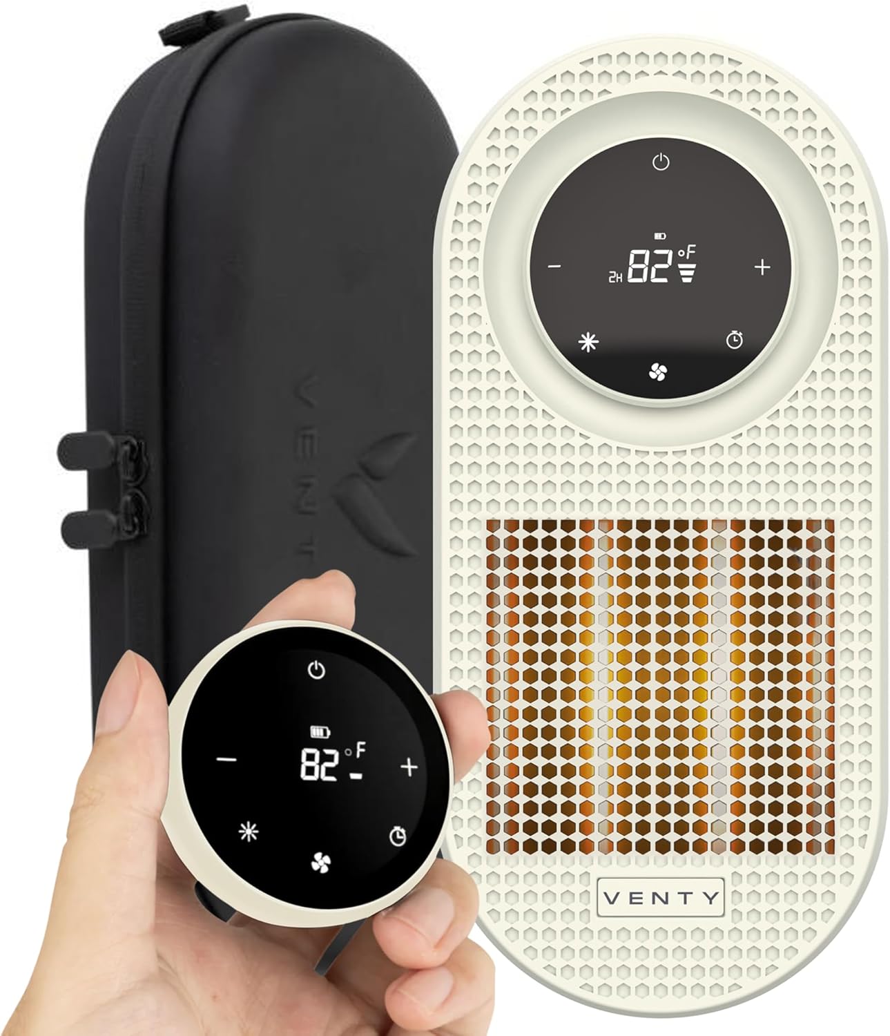 Amazon.com: Venty CozyPod Portable Plug-In Heater 500W with Case ...