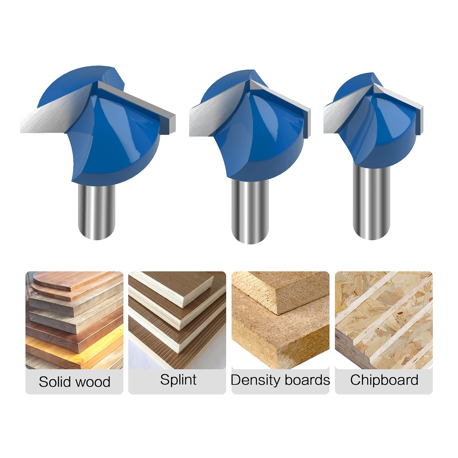 Snapklik.com : ROOCBIT 1/4-Inch Shank 90-Degree V Groove Router Bit ...