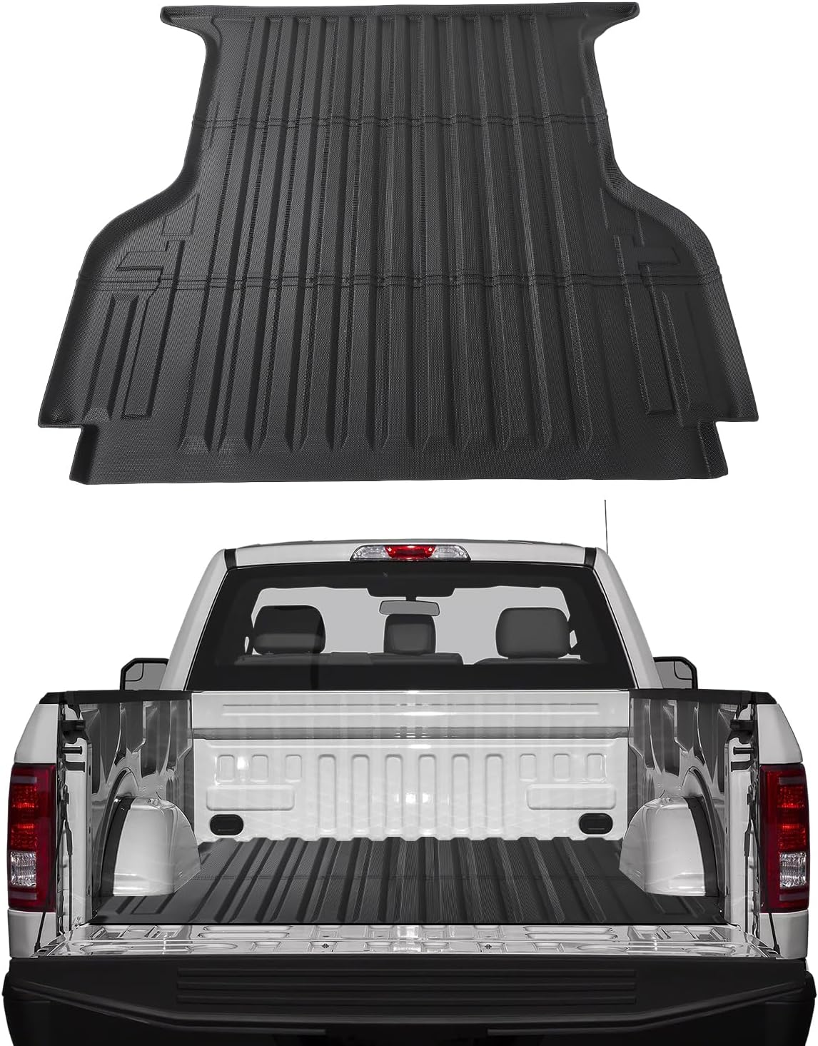 Amazon.com: Topraco Truck Bed Mat fit for Ford Ranger Accessories 2024 ...