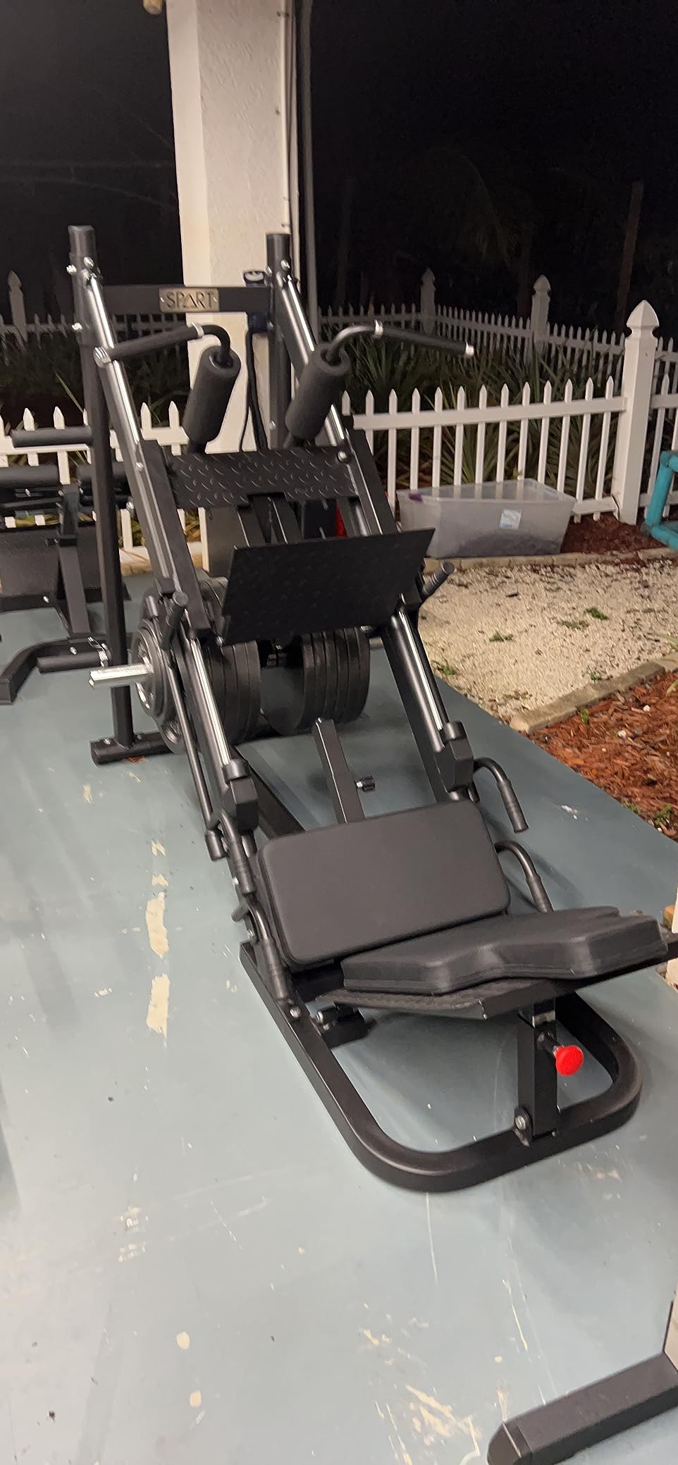 $29/mo - Finance SPART Leg Press Hack Squat Machine with Weight Storage ...